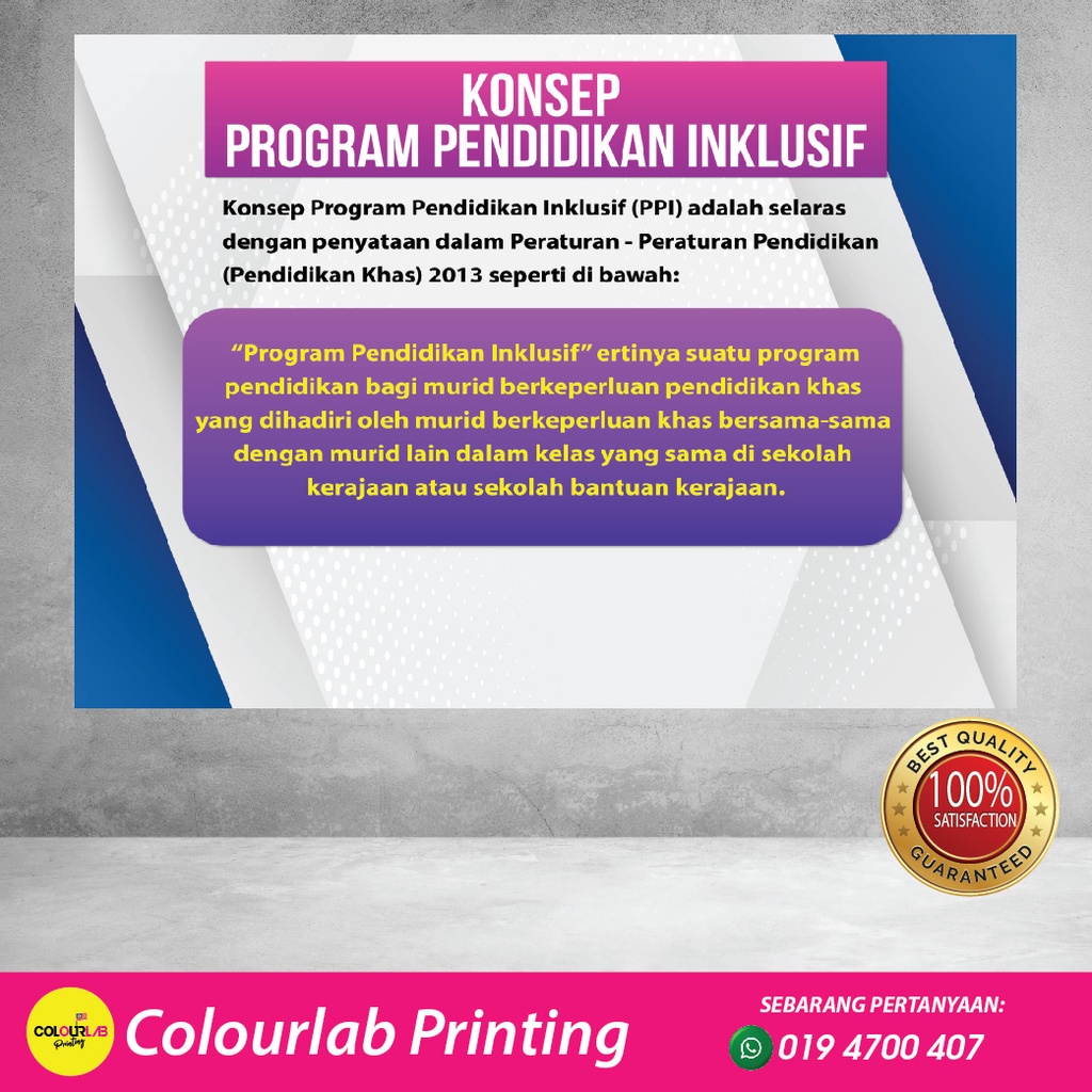 Banner Pendidikan Khas PPKI (PPI) | Shopee Malaysia