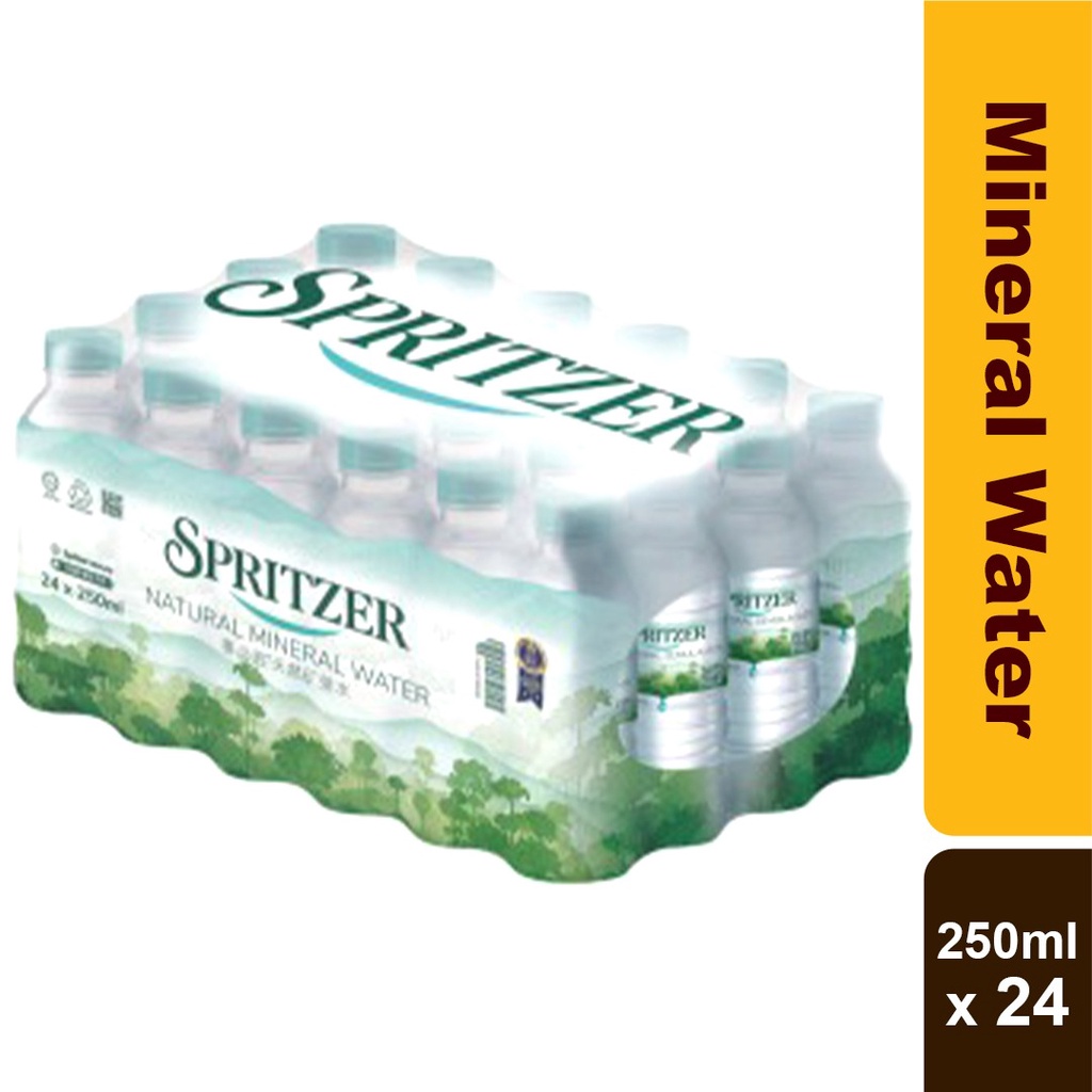 SPRITZER Mineral Water 1 Carton (24 x 250ml) | Shopee Malaysia