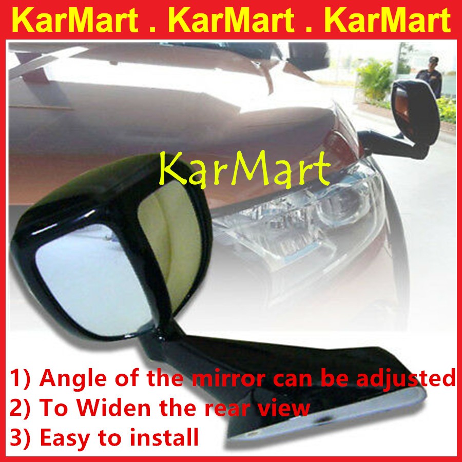 SUV Trunk Car Rear View Blind Spot Mirror Adjustable Wide Angle ...