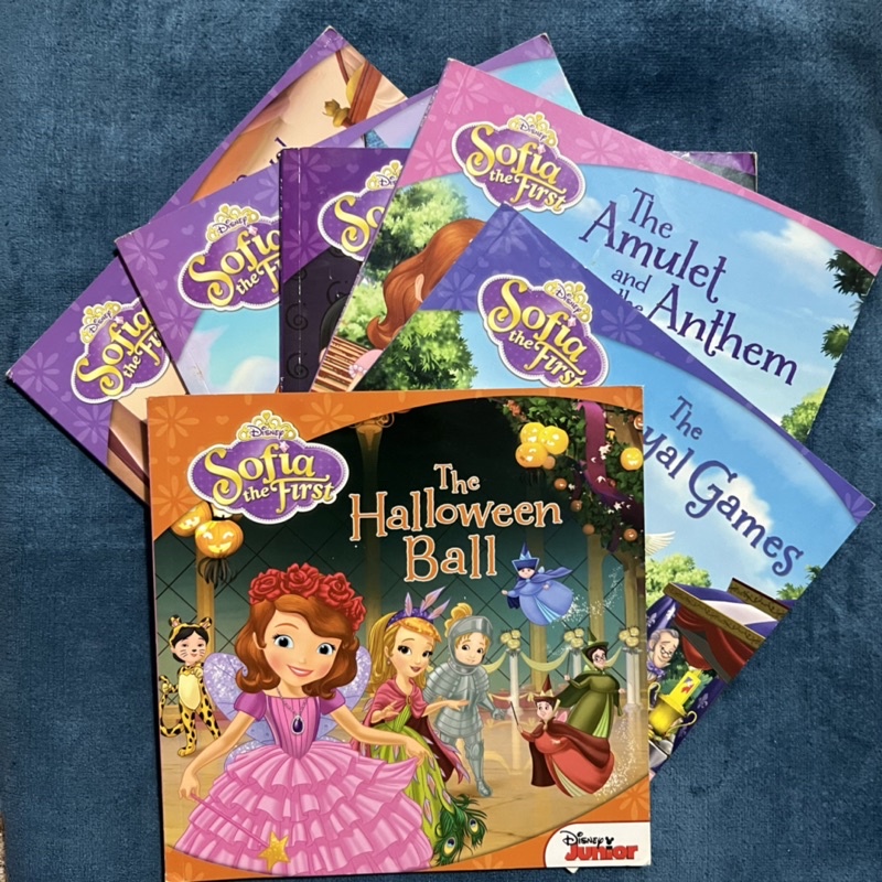 Kids Book Disney Junior Sofia The First English Story Books | Shopee ...