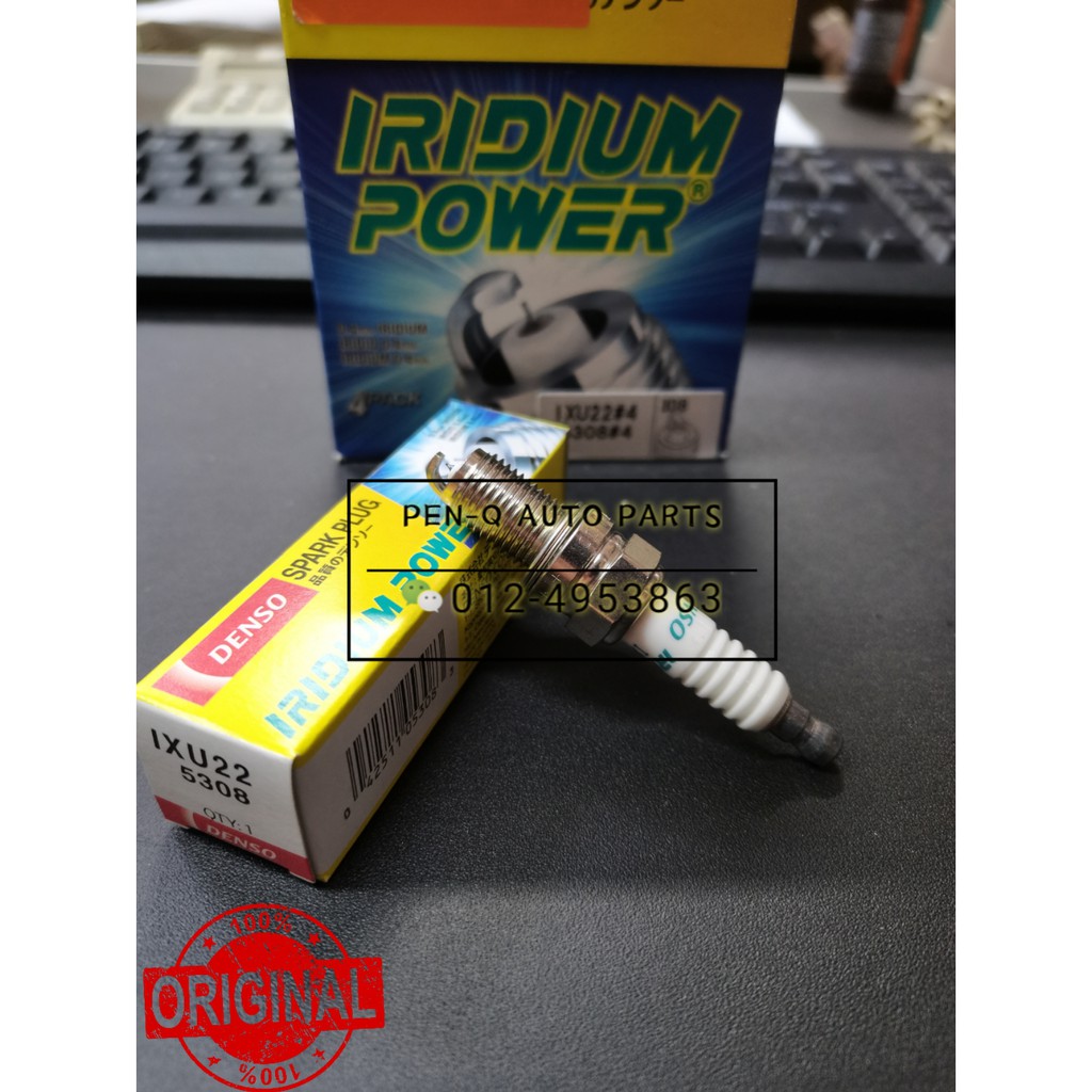 100% DENSO IRIDIUM IXU22 SPARK PLUG (PRICE FOR 1 SET) | Shopee Malaysia