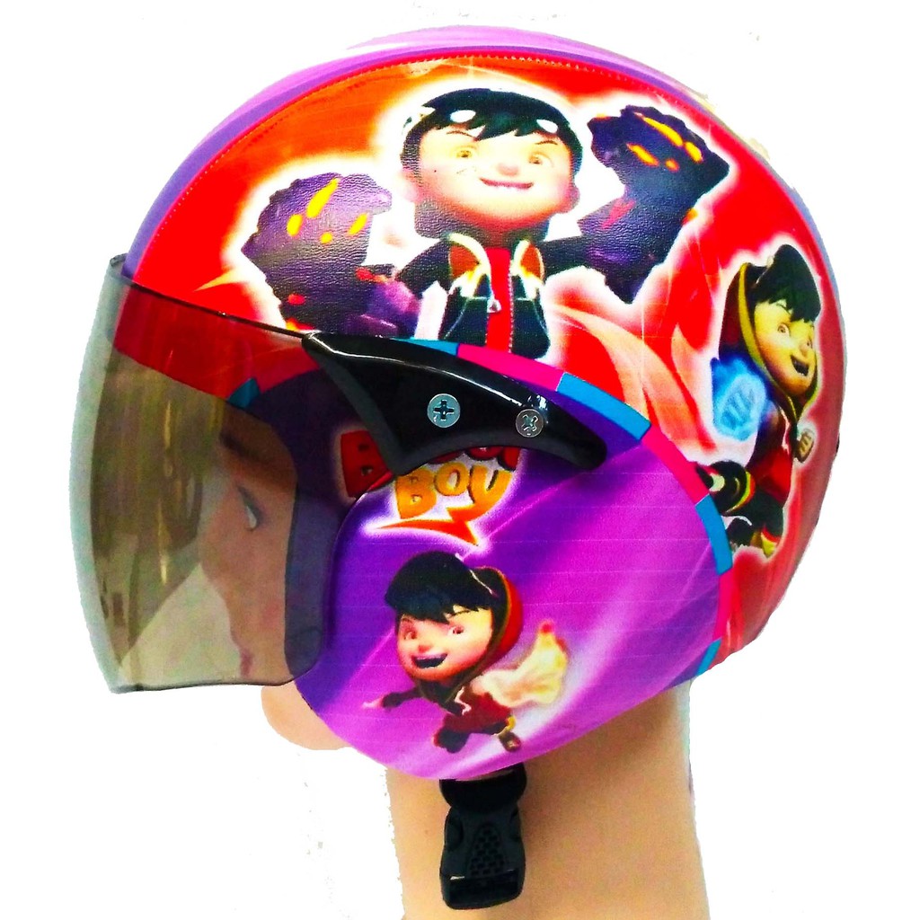 Boboi Boy Full Face Children's Helmet For Ages 2-7 Years | Shopee Malaysia