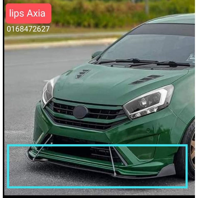axia perodua lips depan PP material | Shopee Malaysia