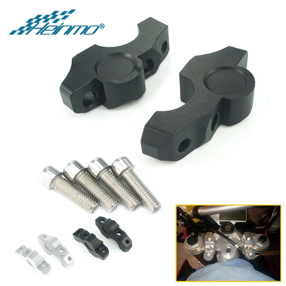 For BMW S1000R S1000 R S1000 XR 2014 - 2017 Handlebar Risers Clamp ...