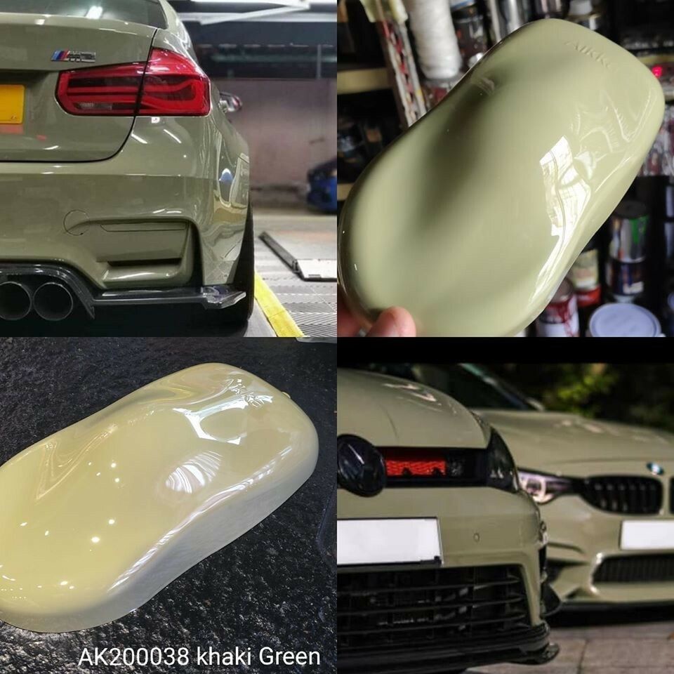 AIKKA AK200038 KHAKI GREEN 2K CAR PAINT | Shopee Malaysia