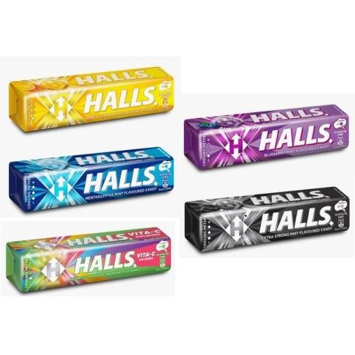 Halls Candy Stick Assorted Flavour 34g | Shopee Malaysia