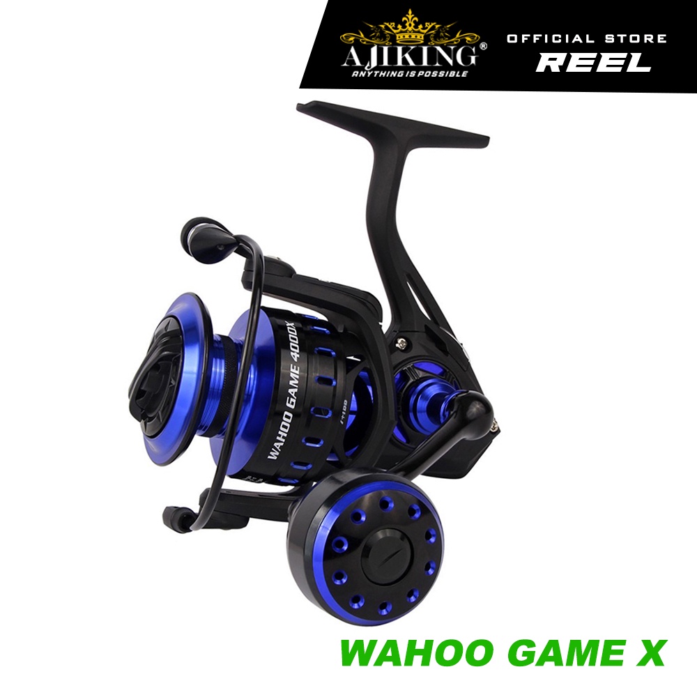 Ajiking Wahoo Game X Spinning Fishing Reel (5kg / 7kg) 7 1BB | Shopee Malaysia