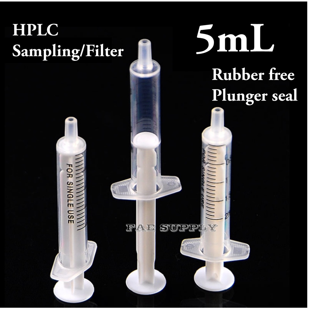 Syringe Picagari PP/PE plunger HPLC sampling rubber free medical ...