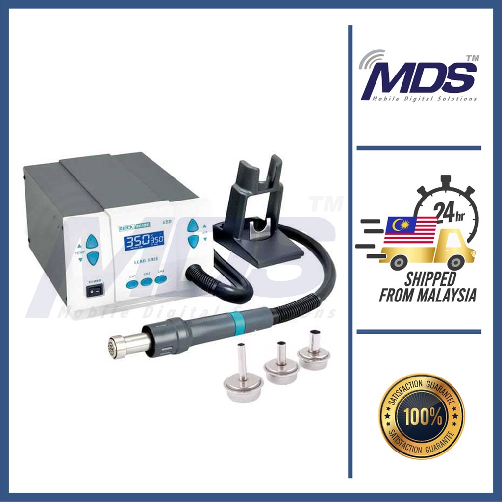 QUICK 861DW ORIGINAL Rework Station Hot Air Blower For IC Chip ...