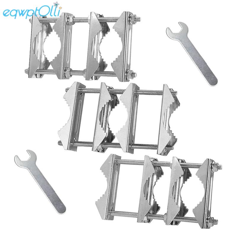 ^'3 Pack Double Antenna Mast Clamp V Jaw Block 5.5Inch Bolts,Anti-Rust ...