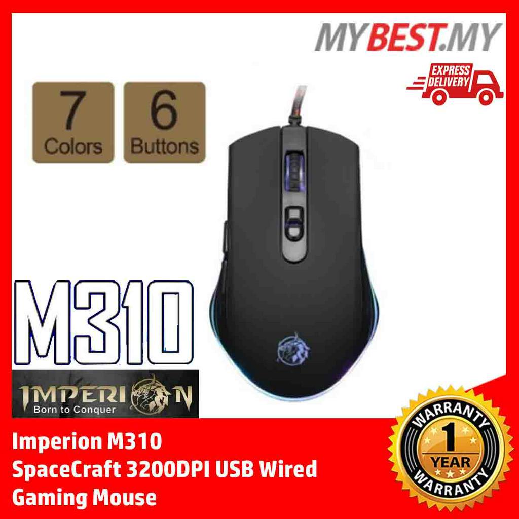 Imperion M310 SpaceCraft 3200DPI USB Wired Gaming Mouse | Shopee Malaysia