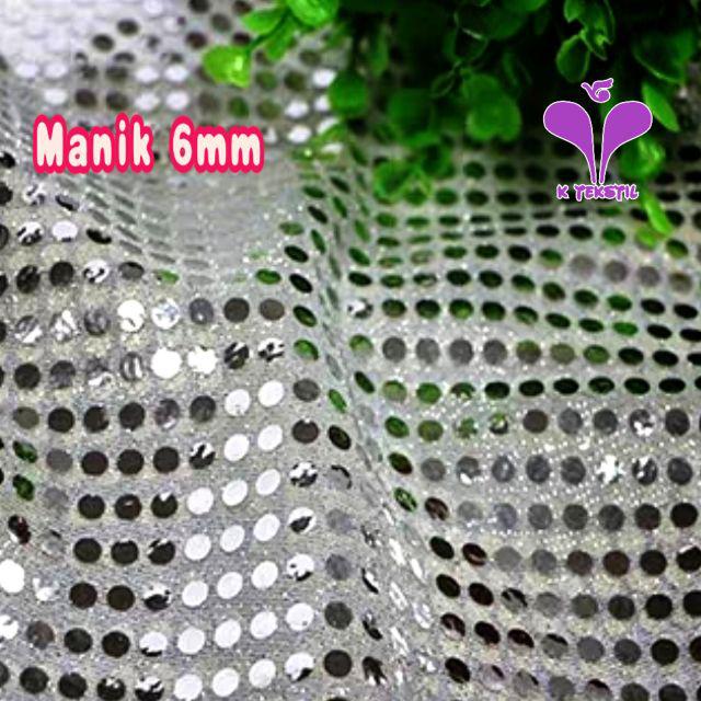 🔥Sequin Fabric 45"🔥Kain Manik Sequin Berkilat Bidang 45inci | Shopee ...