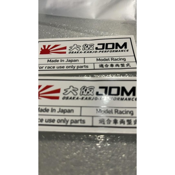 JDM OSAKA KANJO Honda Toyota Mitsubishi Daihatsu Decal Sticker J043 ...