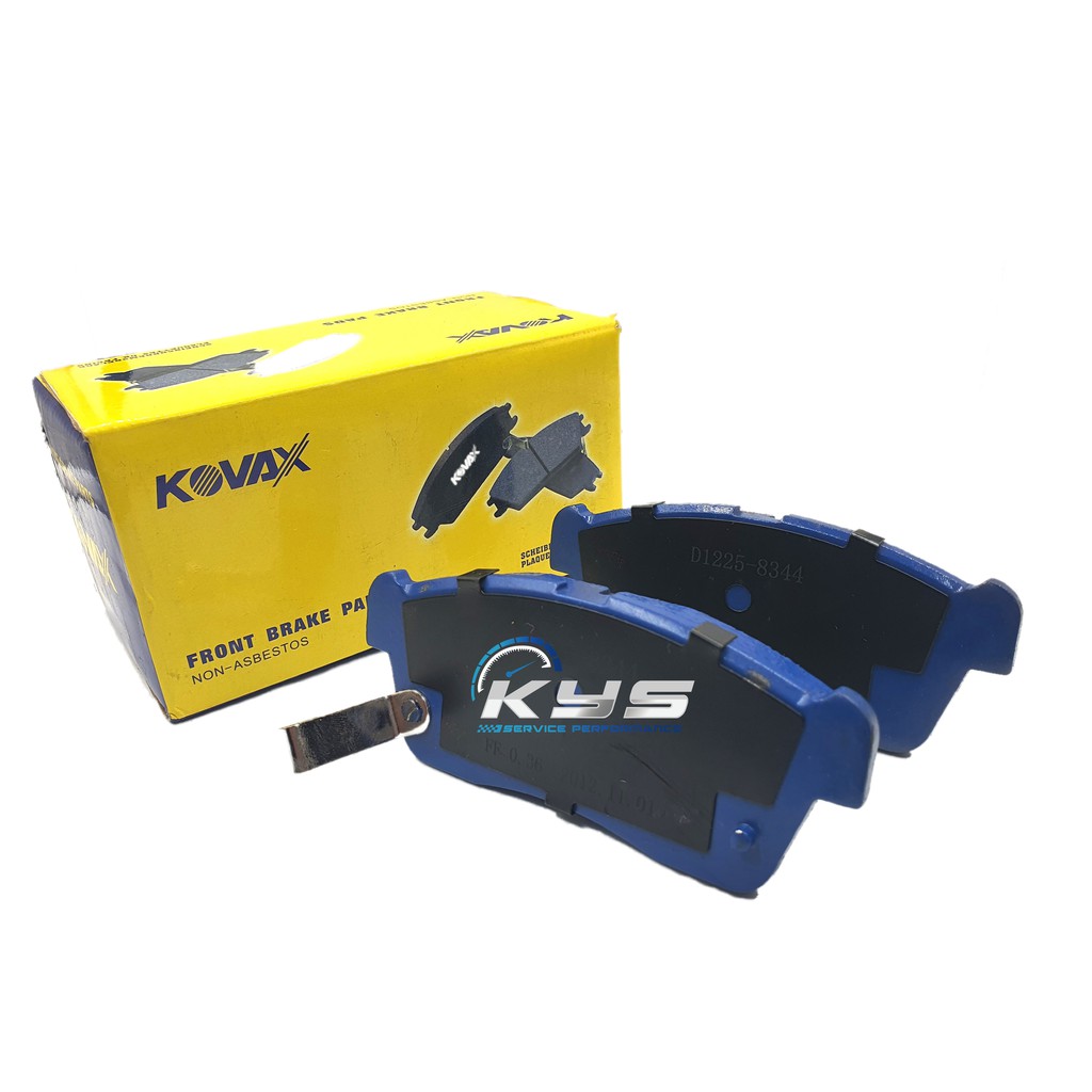 KOVAX Genuine # DISC BRAKE PAD FRONT (430°C) # TOYOTA AVANZA 2003-2015 ...