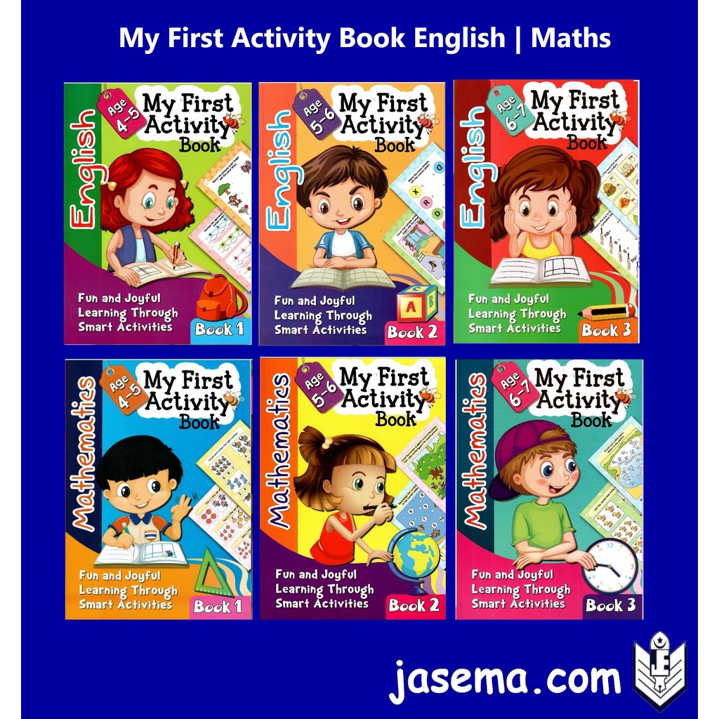 My First Activity Book English | Mathematics For Preschool | Shopee ...