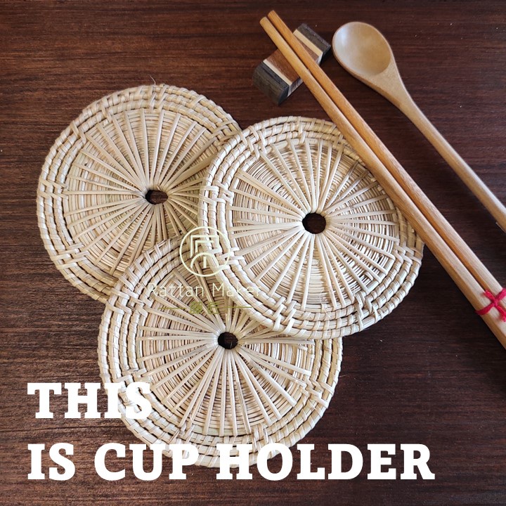 Alas Cawan Bunga Bulat / Lapik Cawan Bunga / Flower Cup Holder / Alas ...