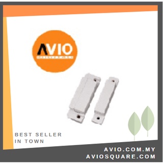 Wired Burglar Alarm Magnetic Magnet Door Sensor 25mm Max Sensing Detect ...