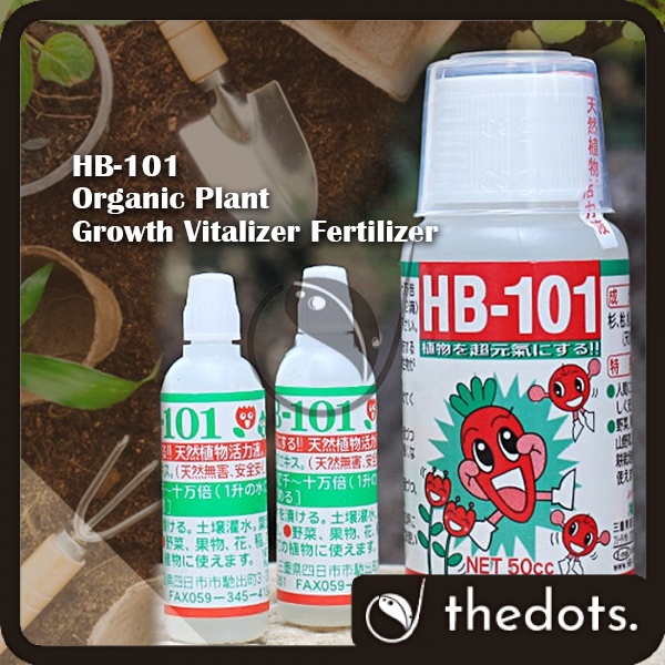 HB-101 Organic Plant Growth Vitalizer Fertilizer Liquid Organic Fertilizer Flowers Fruit Trees ...