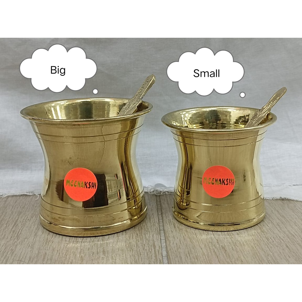 Brass Panchapatra with Pali Set | Shopee Malaysia