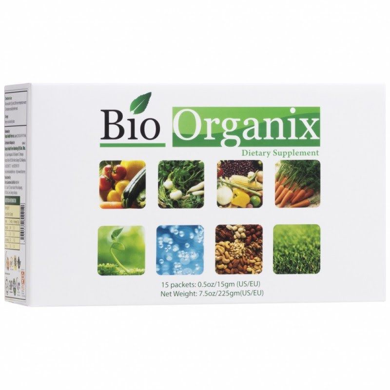 NHF Bio Organix 15g x 15 sachets - Complete Nutrients Exp:7/2024 Colon ...