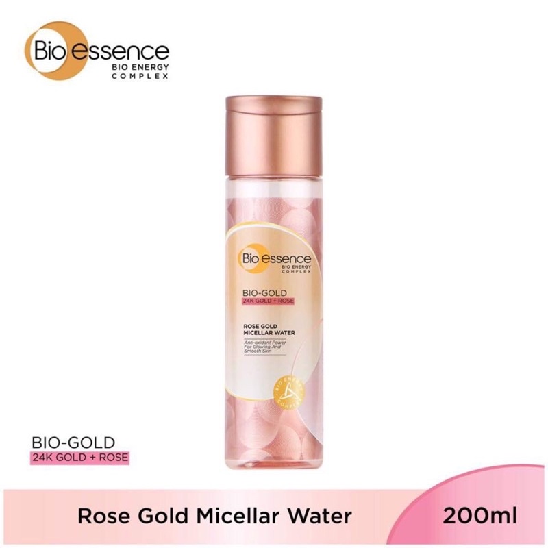 Bio-Essence Rose Gold Micellar Water 200ml | Shopee Malaysia