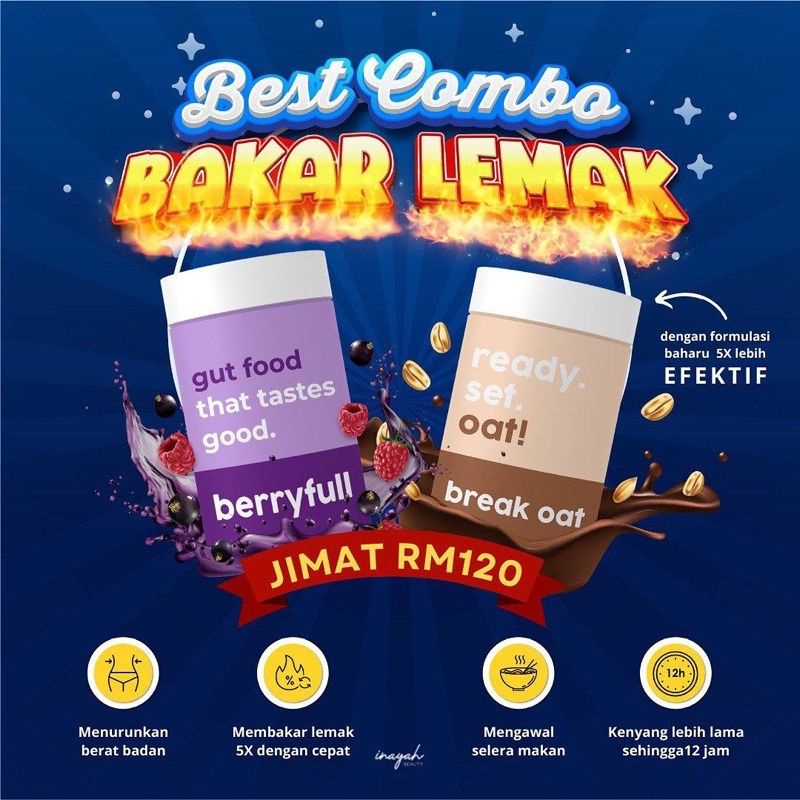 [PROMO HEBAT 42 HOURS]🎁FREE GIFT l READY STOCK BERRYFULL 🍇BREAKOAT🍒 ...