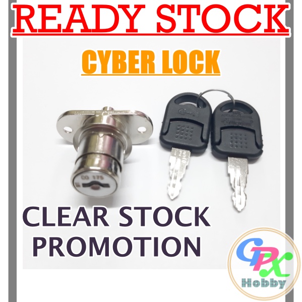 CYBER LOCK PUSH LOCK DRAWER LOCK | Shopee Malaysia