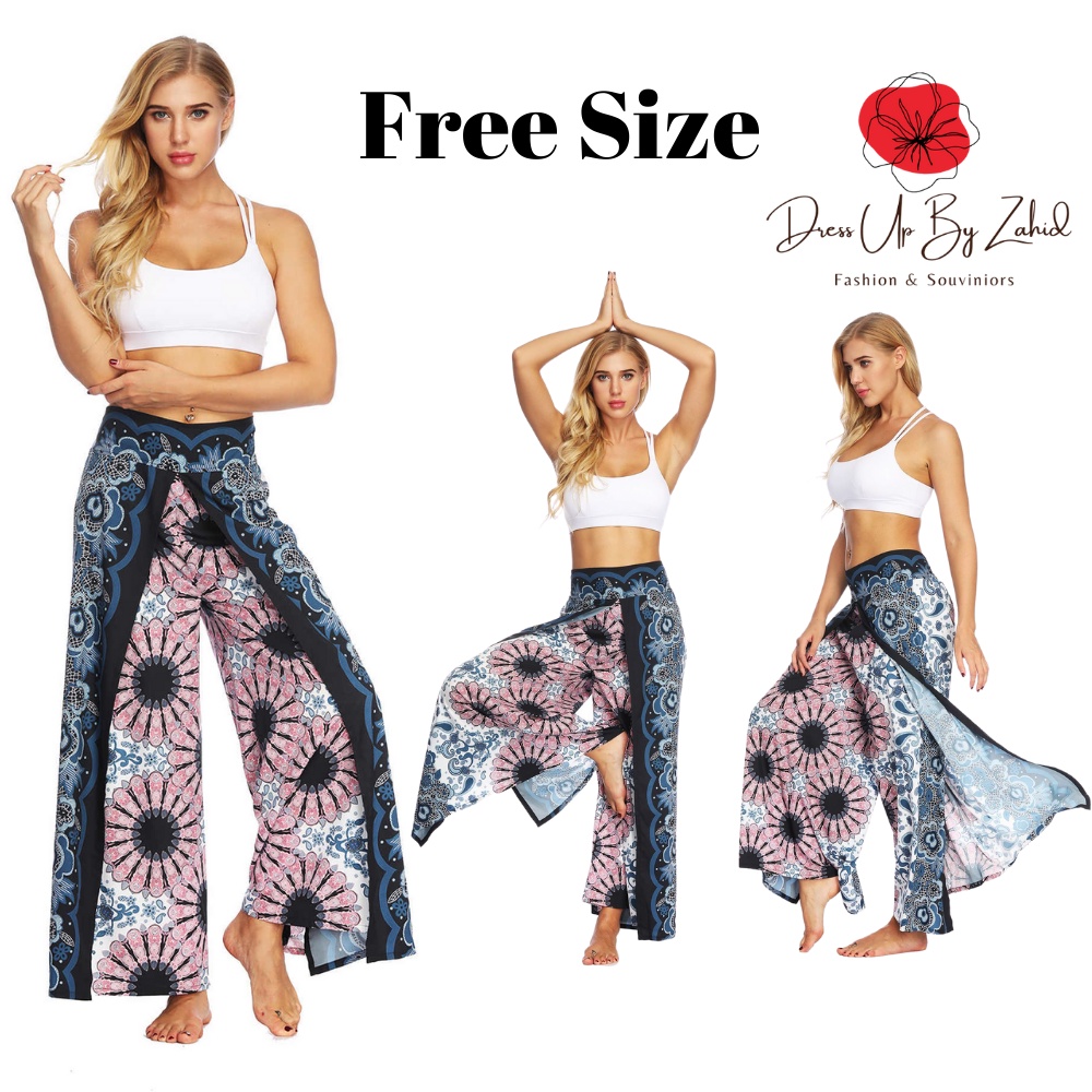 New 🥰 [Ready Stock] Seluar Palazo Batik (Free Size ) / Palazzo Batik ...