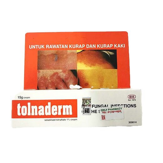 Tolnaderm Cream 15g Tolnaderm Cream 15g | Shopee Malaysia