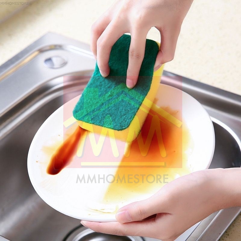 🔥Ready Stock🔥3M Scotch Brite General Duty Scrub Sponge 3M洗碗海绵 | Shopee ...