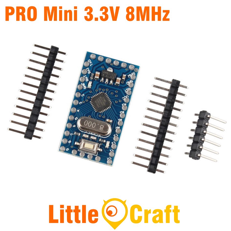 Arduino Pro Mini 168 3.3V 8MHz | Shopee Malaysia
