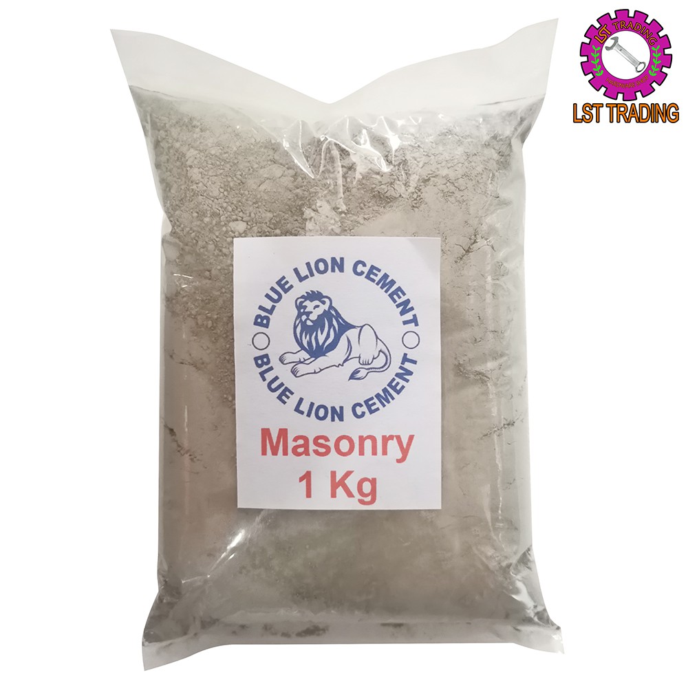 [READY STOCKS] BLUE LION PLASTERING CEMENT 1KG / CEMENT PLASTER 1 KG ...