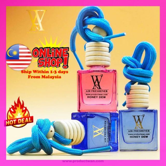 🔥READY STOCK🔥WAN AIR FRESHENER PEWANGI KERETA RUMAH 9ML 15 FLAVOUR ...