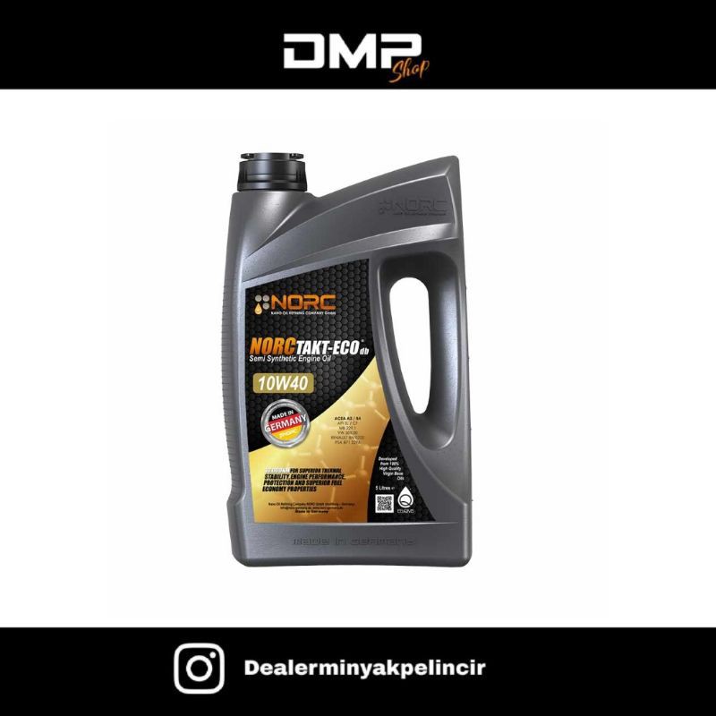NORC TAKT-ECO DB SAE 10W-40 4L | Shopee Malaysia