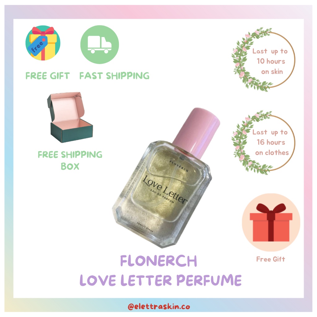 🔥READY STOCKS🔥 FLONERCH Love Letter Eau De Perfume | Shopee Malaysia