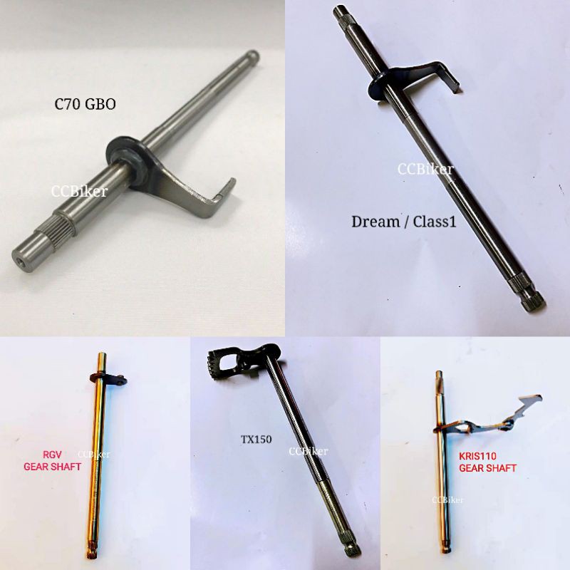 Shaft Gear Shift Honda GBO / C70 / EX5 / Dream Class1/ Wave110 W110 RG ...