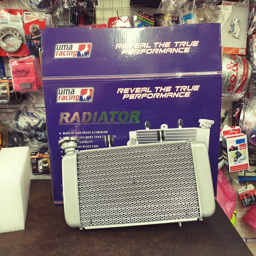 UMA RACING YAMAHA Y15ZR V1 V2 RADIATOR 100%ORIGINAL UMA RACING | Shopee ...