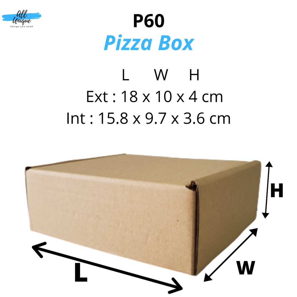 Pizza Box-P60-Carton box | Shopee Malaysia