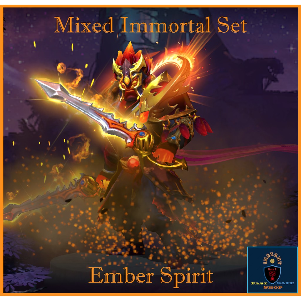 Dota 2 Ember Spirit Mixed Immortal Set | Shopee Malaysia