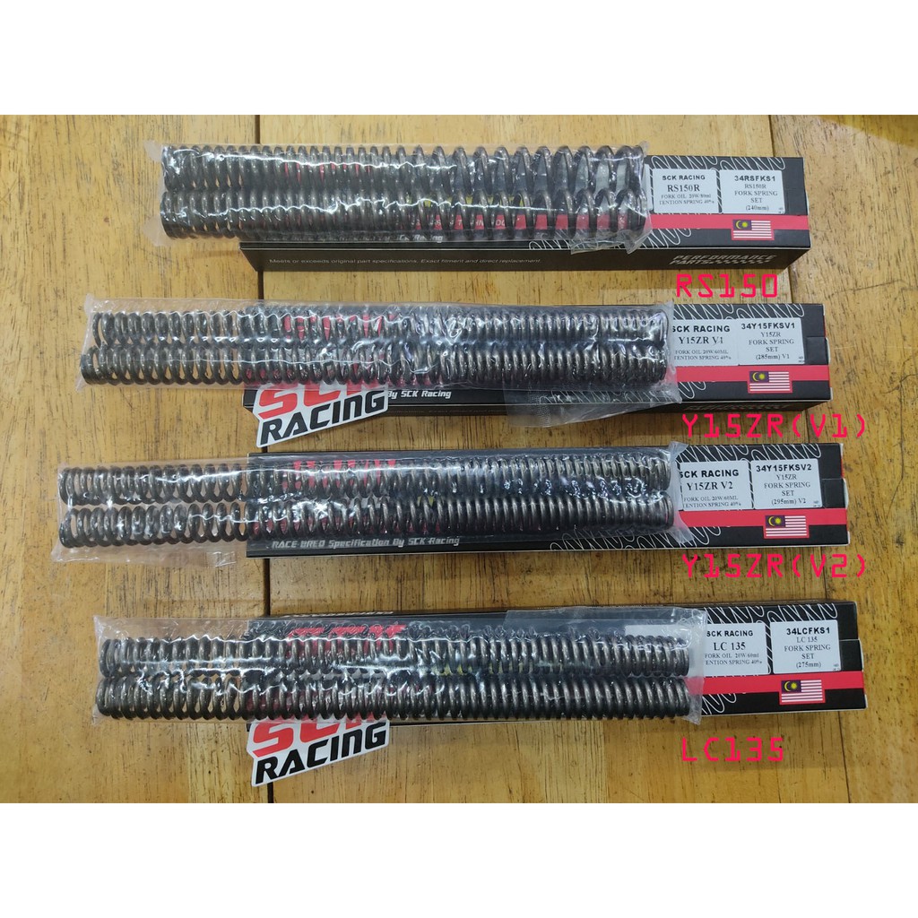 SCK RACING FORK SPRING Y15ZR(V1/V2) / RS150 / LC135 | Shopee Malaysia