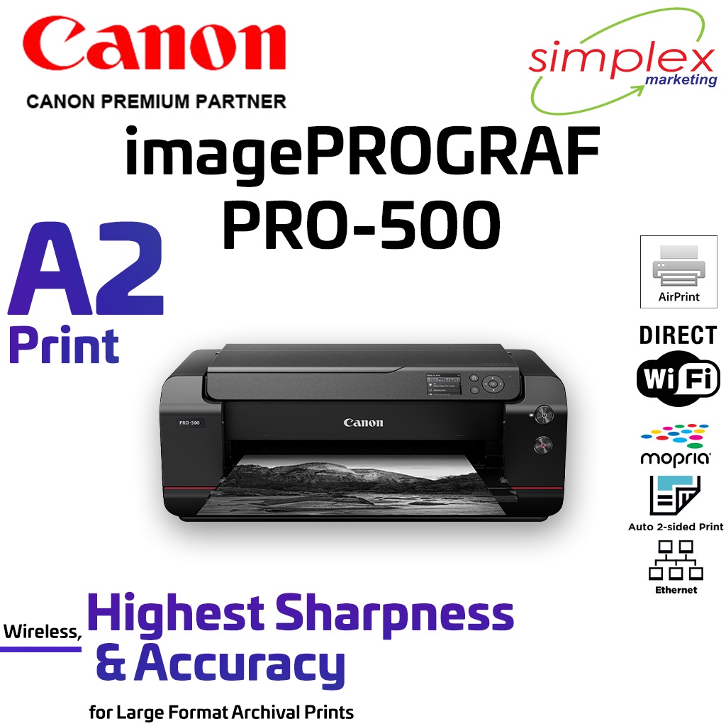 Canon imagePROGRAF PRO-500 Printer (Pre-Order) | Shopee Malaysia