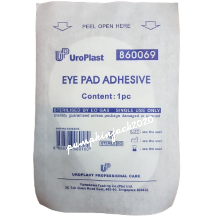 UroPlast Eye Pad Adhesive - 1s' (Exp:12/2024) | Shopee Malaysia