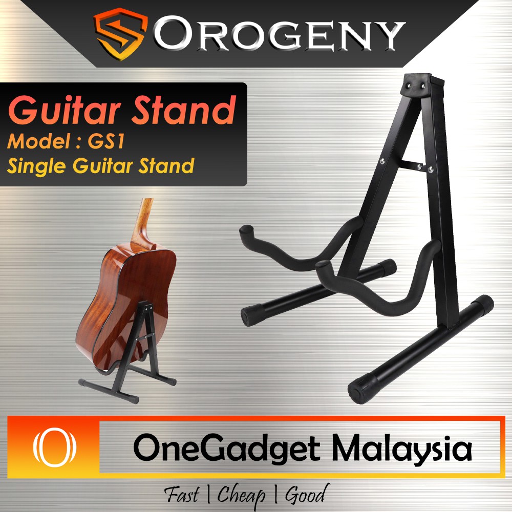 [🔥READY STOCK🔥] Orogeny GS1/GS2 Single Guitar /Ukulele Rack Stand Metal ...