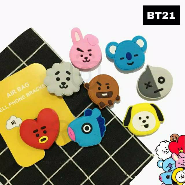 Pop Socket 3D KPOP BTS BT21 | Shopee Malaysia
