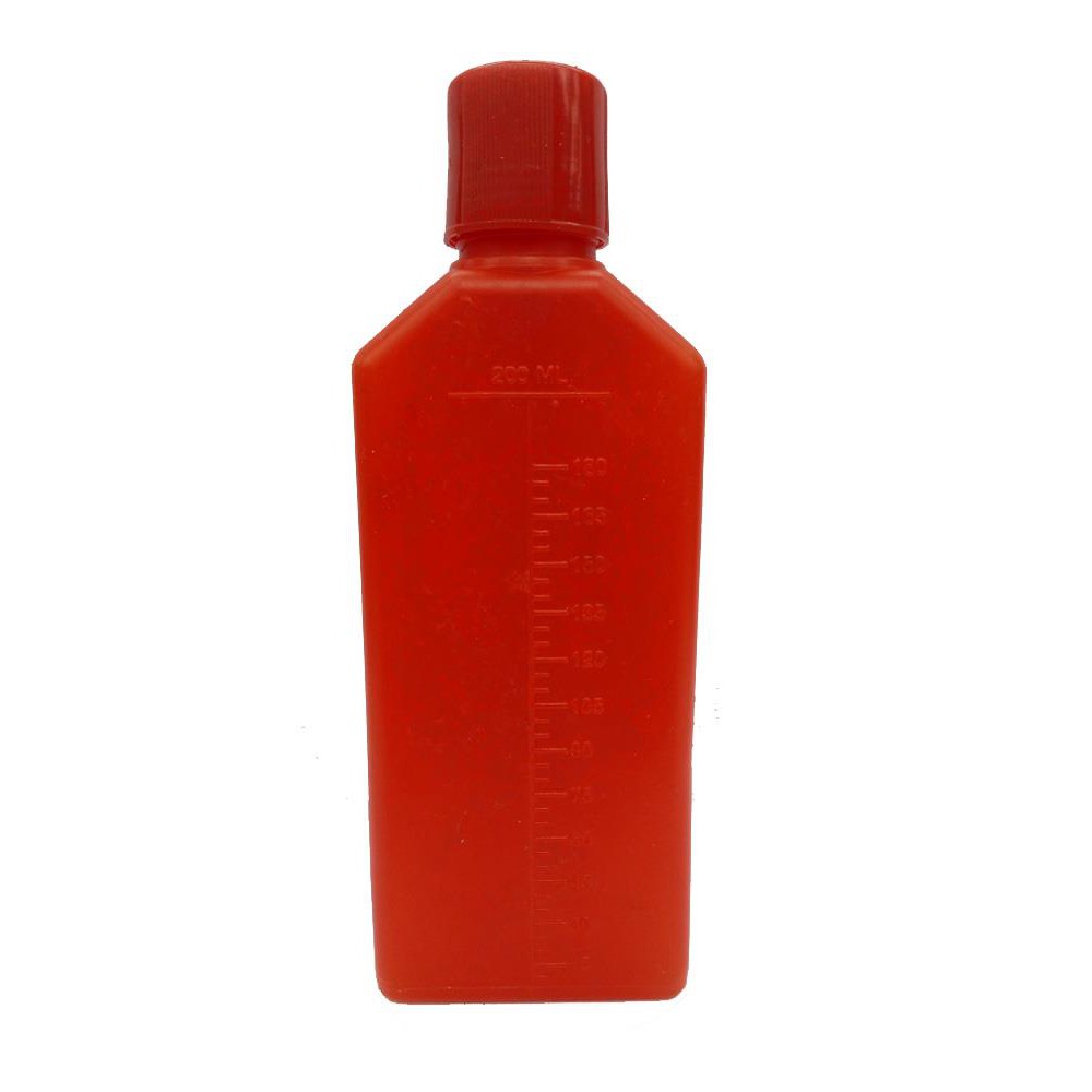 Empty Syrup Bottles - Red Color 200ml x 10 | Shopee Malaysia