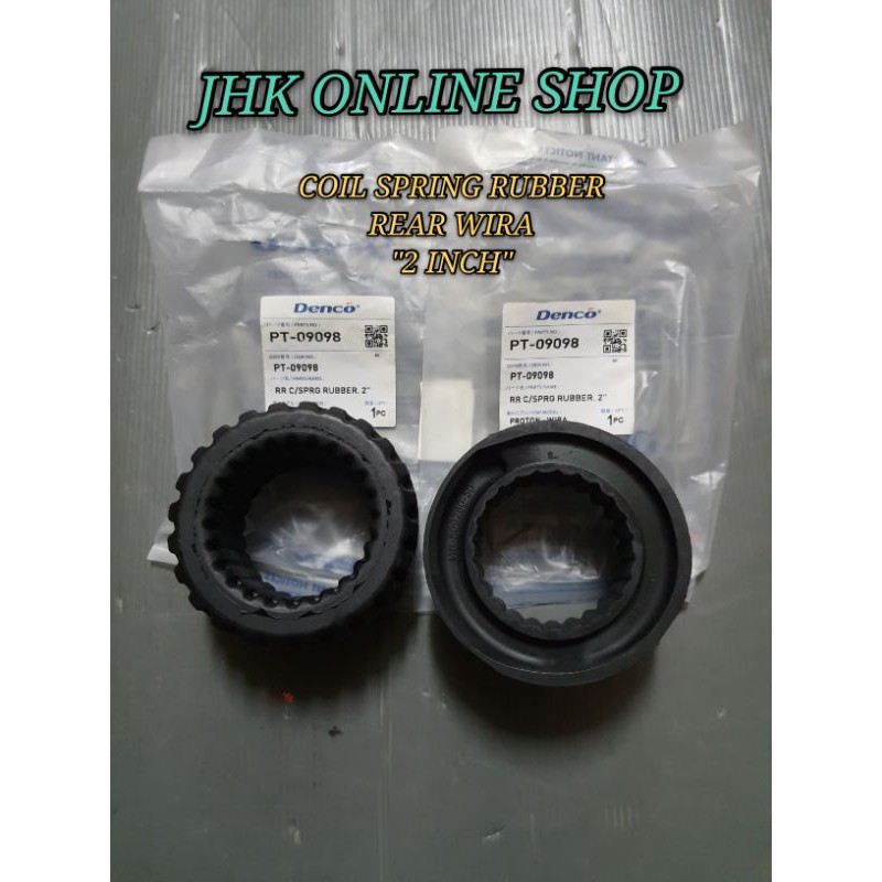 COIL SPRING RUBBER REAR PROTON WIRA WAJA GEN2 PERSONA(2"INCH) 1 SET ...