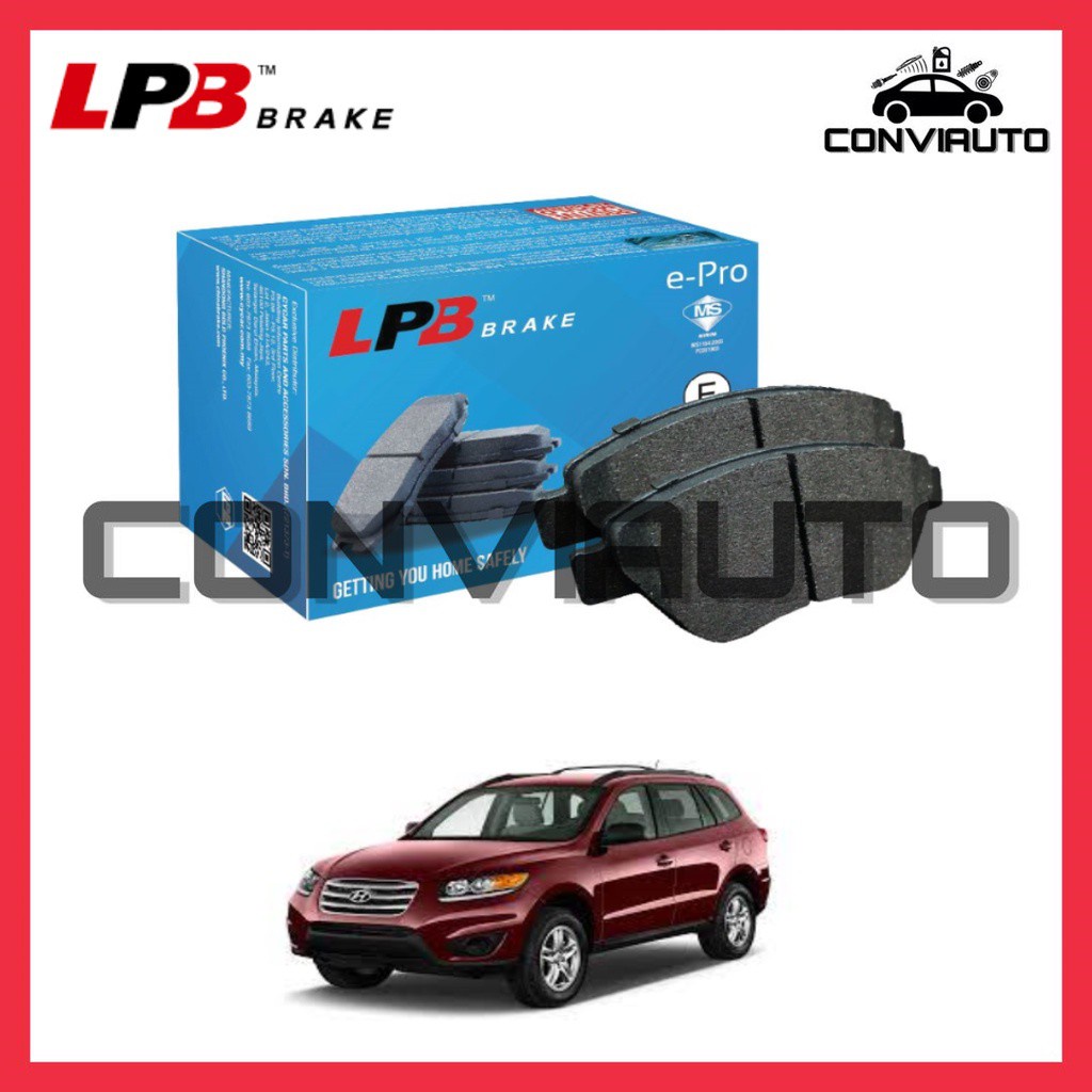 HYUNDAI SANTA FE 2.2 FRONT LPB DISC BRAKE PAD (A09511) | Shopee Malaysia