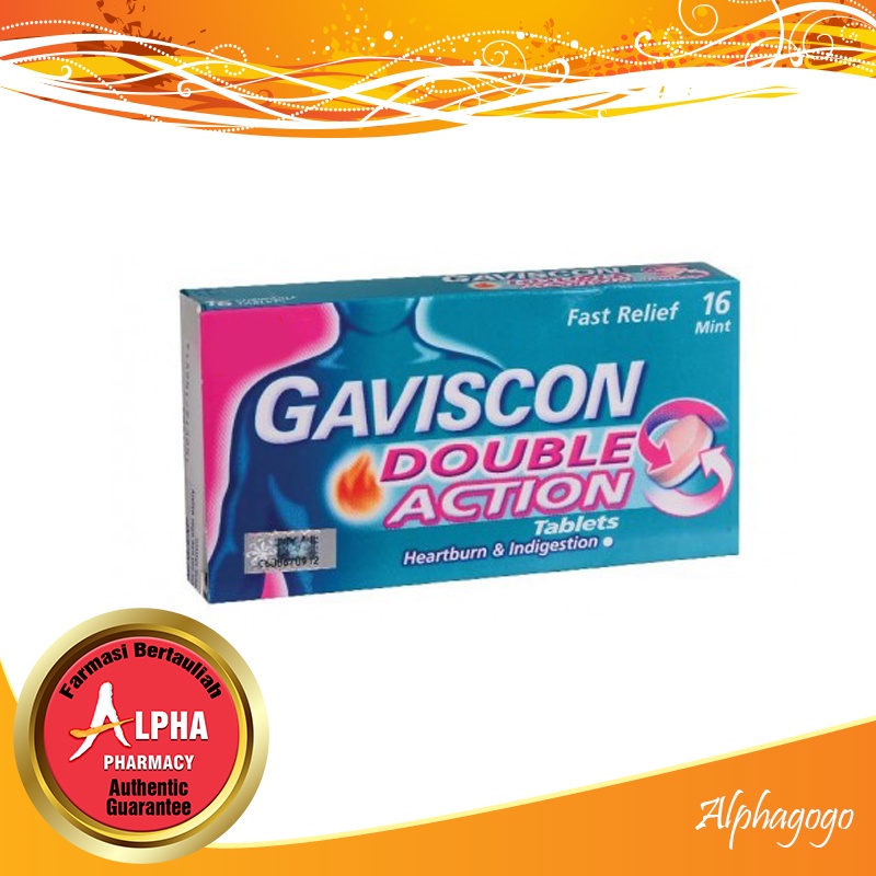 Gaviscon Advance / Double Action / Liquid Peppermint Fast Relief From ...