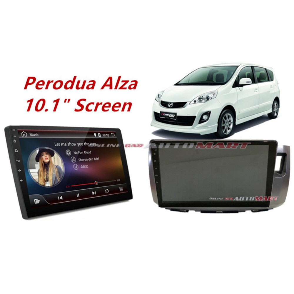 Android Player Perodua Alza With Casing 1+16gb 2+32gb IPS Blaupunkt ...