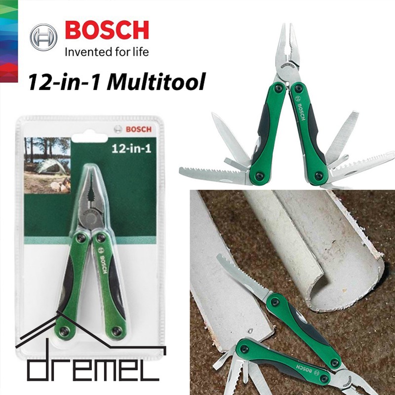 DREMEL BOSCH Handy Multifunctional 12-in-1 Knife Saw Opener Screwdriver ...